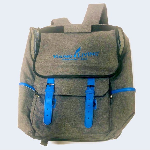 Young Living | Bags | Young Living Oil Organizer Padded Laptop Backpack ...